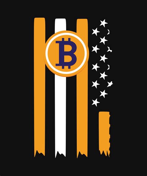 Bitcoin Flag Svg Design Bitcoin Flag T Shirt Design Dollar Money Millionaire Bitcoin T Shirt
