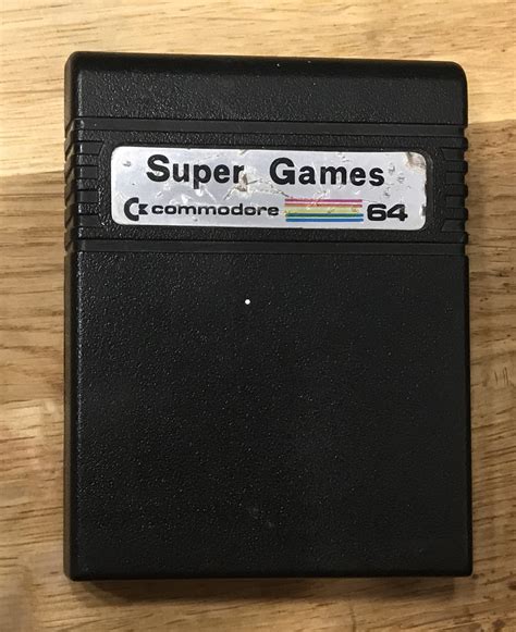 Cartridge Super Games Commodore 64 C64 7048156537 Oficjalne Archiwum Allegro