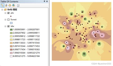 Arcgis基础实验操作100例 实验92以图形与表格构建趋势面arcgis做趋势面分析步骤 Csdn博客