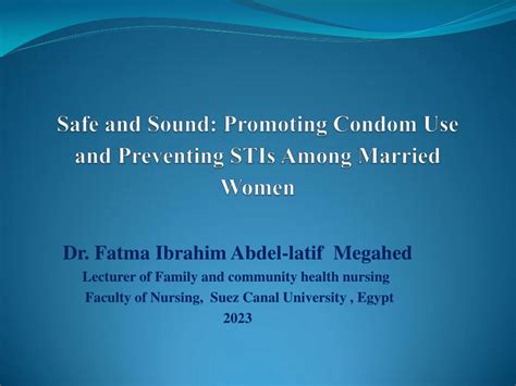 PDF Promoting Condom Use And Preventing STIs