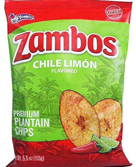 Zambos Chile Limon Chips De Platano Sabor Chile Y Limon Producto