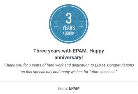 Incredible 3 Years Proud To Be Part Of Epam Systems Mohamed Asan