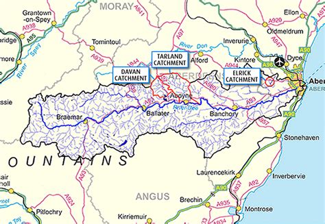 3 Dee Vision Dee Catchment Map