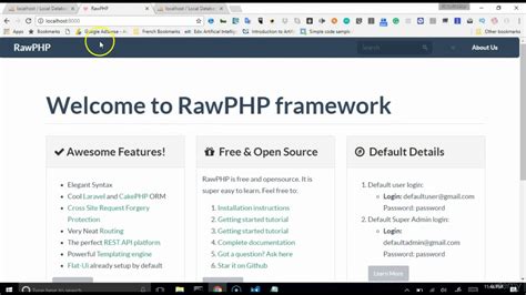 Web Development Course Laravel 55 Orm And Raw Php How To Setup Your Database Youtube