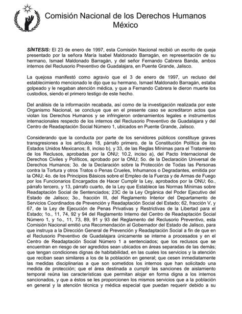 Comisión Nacional De Los Derechos Humanos México