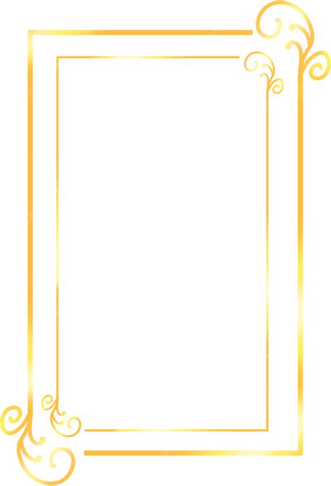 골든 프레임 일러스트 투명 황금 Png 황금 테두리 금 사각형 Png 일러스트 및 Psd 이미지 무료 다운로드 Pngtree