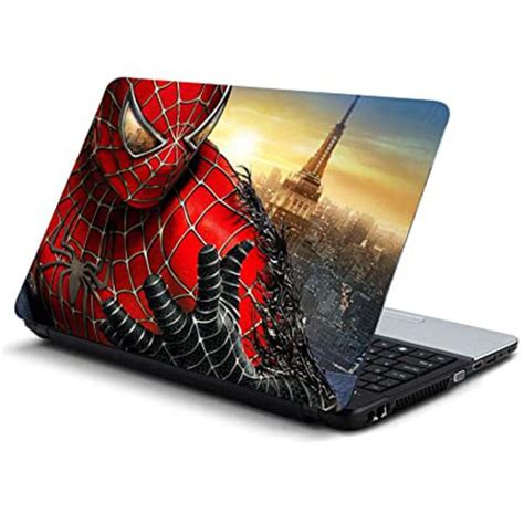 Laminated Spider Man Laptop Skin Vinyl Sticker Decal Protectors 13 13