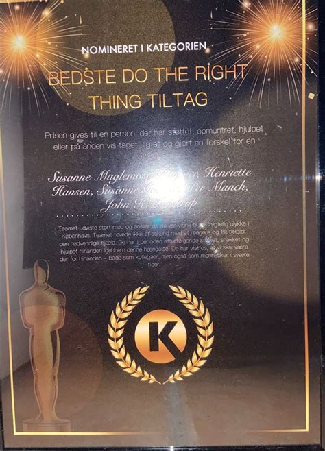 Susanne Gaarde På Linkedin Circlek Circlek Oneteam Dotherightthing Playtowin Takeownership