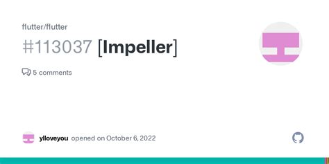 Impeller · Issue 113037 · Flutterflutter · Github