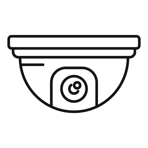 Indoor Security Camera Icon Outline Vector Movie Camcorder 15110745 Vector Art At Vecteezy