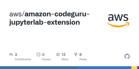 Github Awsamazon Codeguru Jupyterlab Extension