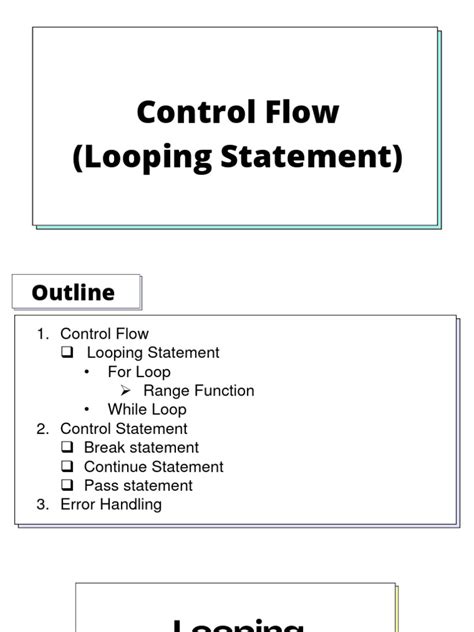 4 1 control flow part 2 pdf control flow data type