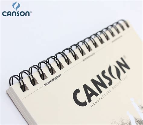 French Canson Sketchbook Xl Series Matte Gray Natu Grandado