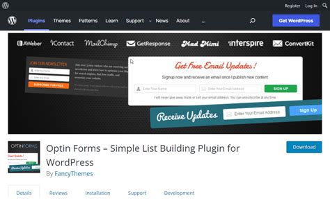 10 Best Wordpress Optin Form Plugins Yesno Forms Mailoptin