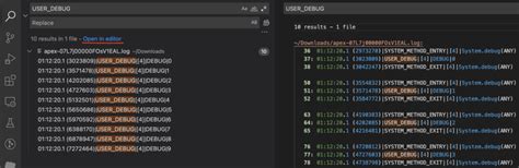 Filter On Debug Only In Visual Studio Code Salesforce Central Filter On Debug Only In Visual Studio Code Salesforce Central