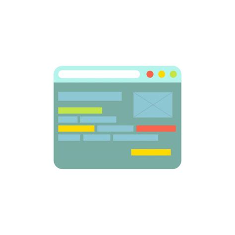 web page icon design vector illustration website business concept web