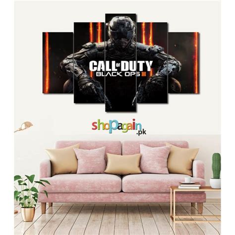 Call Of Duty 5 Piece Full Hd Wall Frame Darazpk