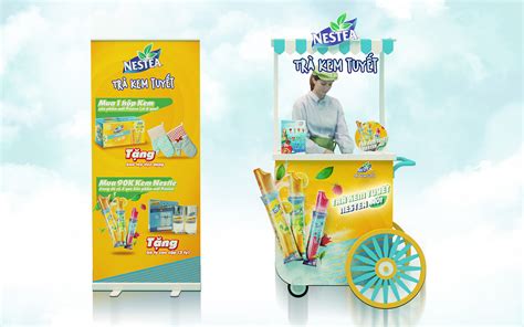 Nestea Booth Ice Cream On Behance