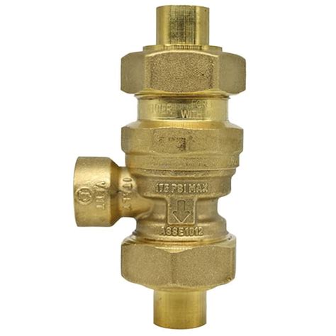 Wilkins 1 2 In 760 Dual Check Valve Backflow Preventer With