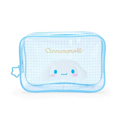 Clear Pouch Cinnamoroll Sanrio Meccha Japan