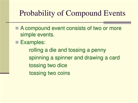 PPT Probability Of Compound Events PowerPoint Presentation Free Download ID
