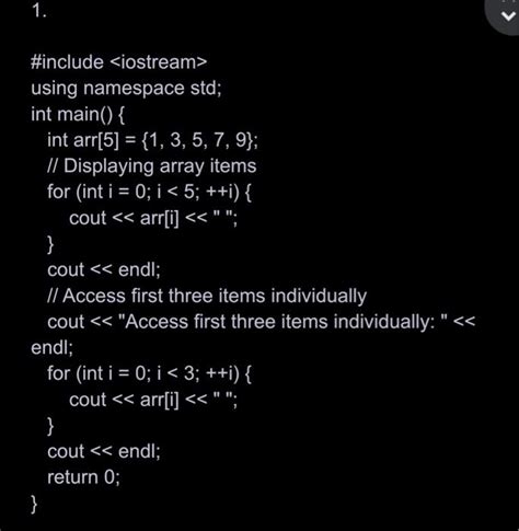 Solved 1 Include Using Namespace Std Int Main Int