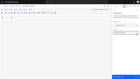 Jupyter Notebook Basics Cloud Pak For Data V4 7