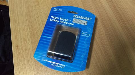 슈어 마이크 Sm57 전용 팝필터윈드스크린 구매해봤습니다 A2ws