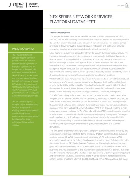 Nfx Series Network Services Platform Datasheet Pdf Virtual Private Network Cloud Computing