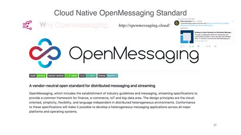 4 Apache Rocketmq 50 Embracing The Distributed Messaging Standard Openmessaging Ppt
