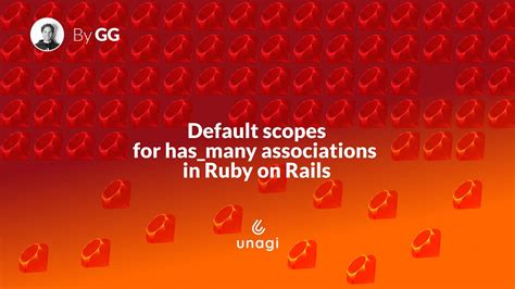 Default Scopes For Hasmany Associations In Ruby On Rails Unagi
