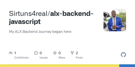 GitHub Sirtuns4real Alx Backend Javascript My ALX Backend Journey