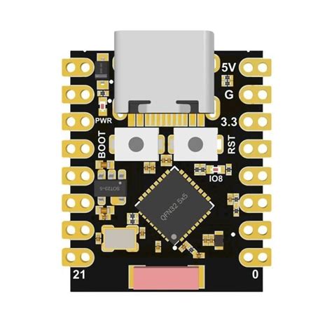 Noir Esp32 C3 Mini Carte De Développement Esp32 Sourire Mini Carte De Développement Esp32