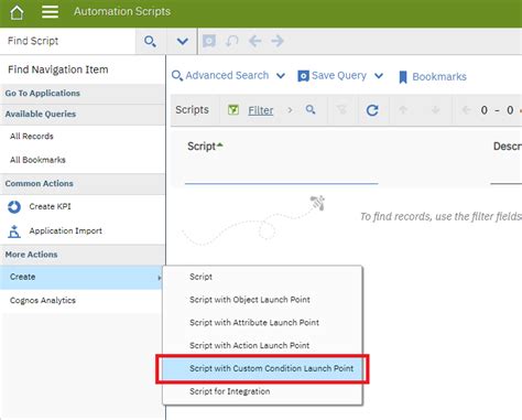 Use Automation Script In Conditional Expression Maximo
