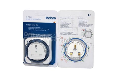 Theben 13a Plug In Timer Emx Electronic
