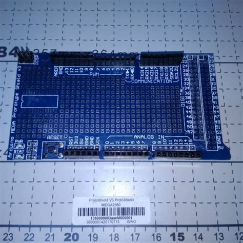 jual arduino mega 2560 v3 protoshield project board breadboard