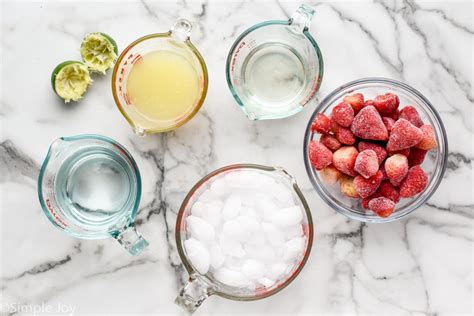 Strawberry Daiquiri Simple Joy