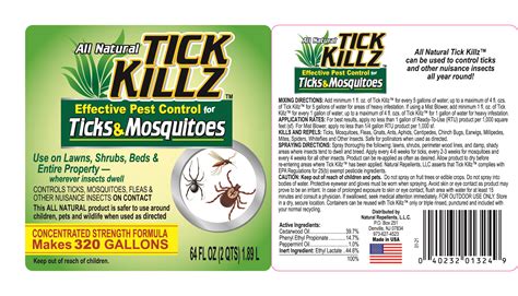 Best Tick Mosquito And Flea Spray For Yard Tick Killz