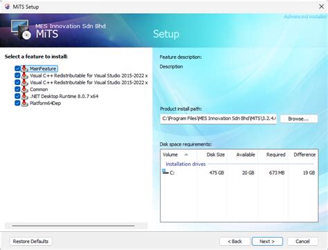 Mits 3 Installation Mes Innovation Sdn Bhd