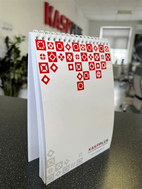 Печать блокнотов с логотипом на заказ в типографии Касп