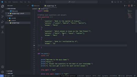 A Vinith On Linkedin Codsoft Codsoftinternship Pythonprogramming