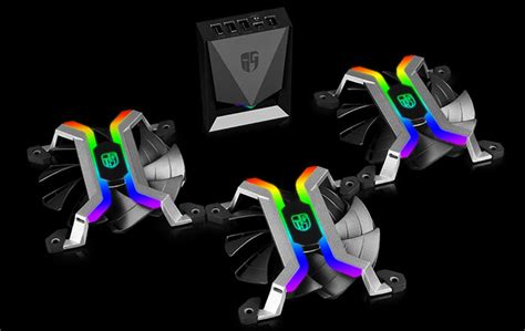 Deepcool launches MF 120 'frameless' RGB fans - Cooling - News - HEXUS.net