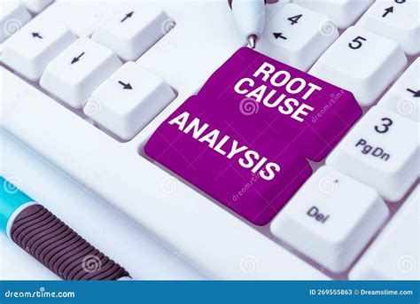 sign displaying root cause analysis business approach method of problem solving identify fault