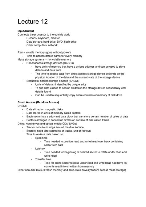 Compsci 110 Comscpi 110 Lecture 12 Lecture 12 Inputoutput Connects The Processor To The