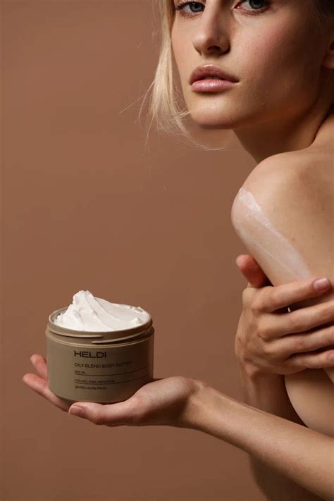 Крем для тела увлажняющий Heldi баттер с ароматом ванили профессиональный уход за кожей