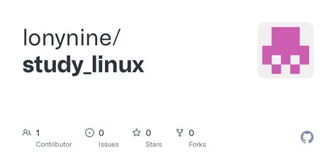 Github Lonyninestudylinux