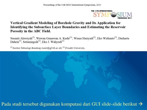 Pdf Vertical Gradient Modeling Of Borehole Gravity And Its