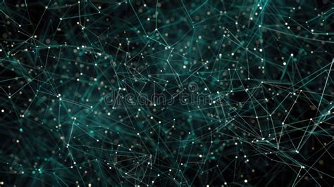 Abstract Digital Network Background With Data Connectivity And Futuristic Design Aig53m Stock