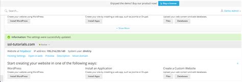 how to install an ssl certificate on plesk 12 helpdesk