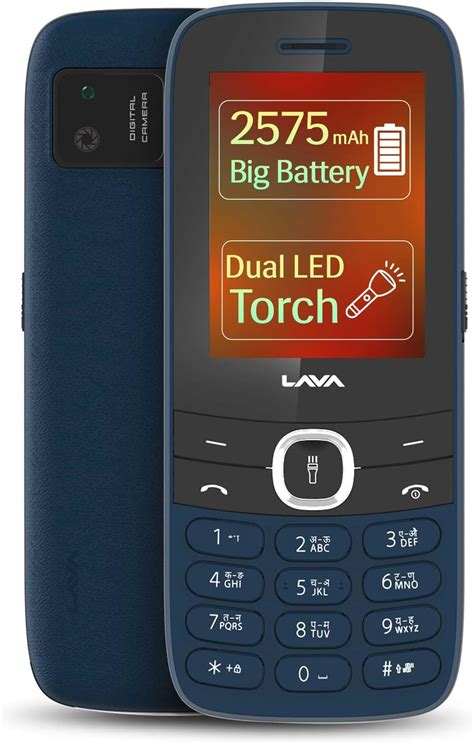 Lava A7 Torch Dual Sim Keypad Mobile Phone With Instant Slide Torch